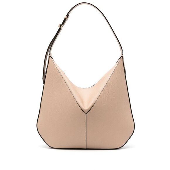Valextra | Bags | Valextra Women Vivi Small Leather Hobo Bag | Poshmark